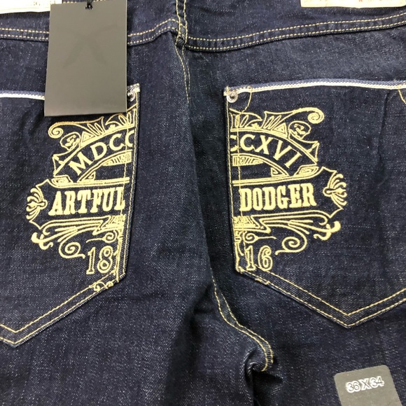 Artful Dodger | Jeans | Artful Dodger Mens Denim Blue Jeans Nwt 36x34 ...